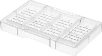 Decora 0050127 PRALINENFORM T&Auml;FELCHEN Motiv Ziegel