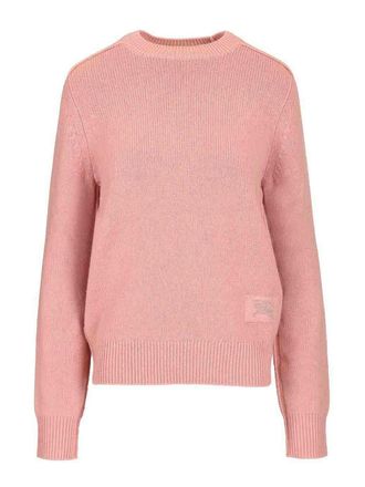 Burberry Pull Col Rond - Rose