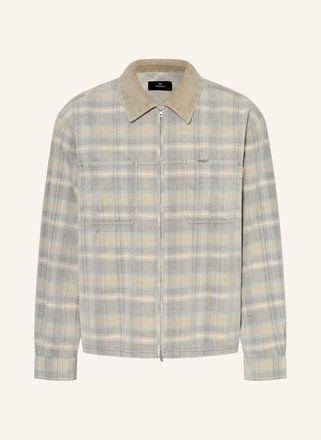 Represent Represent Flanell-Overjacket weiss