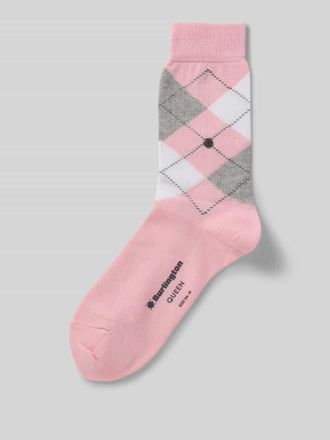 Burlington Socken mit Zickzack-Muster Modell Queen