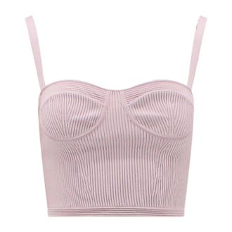 Alexander McQueen &Auml;rmellose Oberteile - - Tops - Damen - Rosa - S