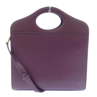 Burberry Pre-owned Sac Bandouli&egrave;re Woman Pocket - Femme - Pre-owned - Violet - Taille: ONE Size
