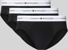 Tommy Hilfiger Slip aus Baumwoll-Mix im 3er-Pack