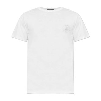 Dolce & Gabbana T-Shirt mit rohem Saum - - Tops - Herren - Wei&szlig; - M
