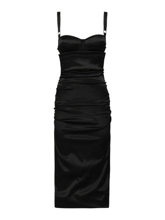 Dolce & Gabbana Robe Au Genou - Noir