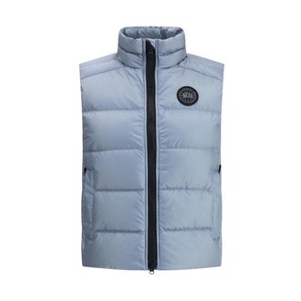 Canada Goose Femme, Vestes, Bleu, Taille: 38 FR Gilet matelass&eacute; Cypress