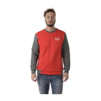 Emporio Armani Sweatshirt - - Sweatshirts & Hoodies - Herren - Rot - L
