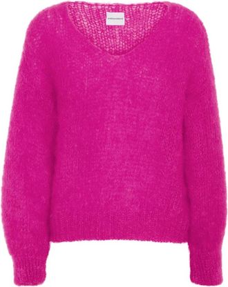 Americandreams Americandreams, Femme, Pulls, Rose, Taille: 38 FR Milana LS Mohair Knit