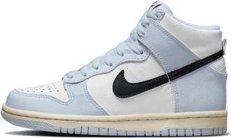 Nike Dunk High Aluminium Black Sneaker - - Sport - Damen - Blau - 37 1/2 EU