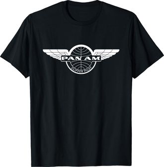 Pan Am Clipper Pilot Wei&szlig; T-Shirt