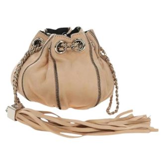 Chanel Pre-owned Vintage Bucket Bag - Femme - Pre-owned - Beige - Taille: ONE Size
