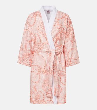 Etro Bademantel Bloom aus Baumwolle