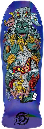 Santa Cruz Godzilla Kaiju Roskopp Skateboard-Decks, 25,7 x 76,7 cm