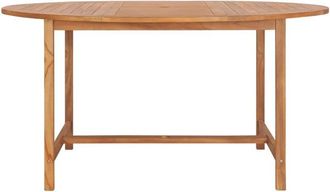 vidaXL Gartentisch 150x76 cm Massivholz Teak Vidaxl