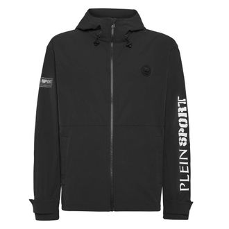 Plein Sport Homme, Vestes, Noir, Taille: 4XL Windbreaker Scratch