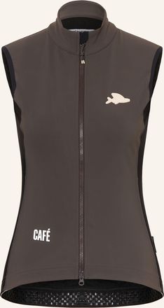 Cafe du Cycliste Caf&eacute; Du Cycliste Softshell-Radweste Sibille schwarz