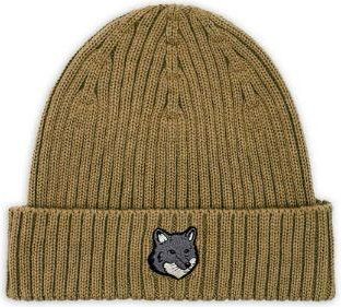 Maison Kitsuné | Fox Head Large Beanie
