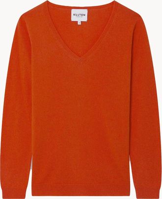 Kujten Pull cachemire femme col V - Pull Vicky