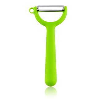 Kochblume Original Sparschäler | Y-Schäler glatt, Universalschäler, Edelstahl, spülmaschienengeeignet, in der bunten Box (Limette)