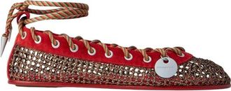 Kiko Kostadinov Kiko Kostadinov, Femme, Chaussures, Rouge, Taille: 37 EU Reticella Flats