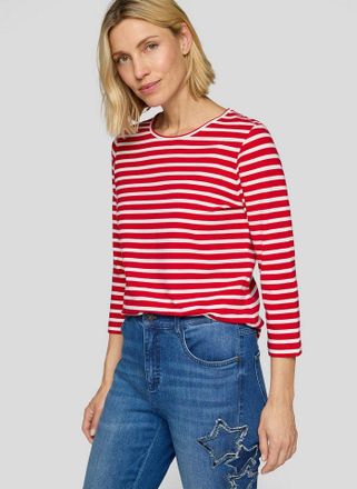 Rabe 3/4-Arm-Shirt in Streifen-Optik
