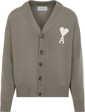 Ami Homme, Pulls, Gris, Taille: L Ami De Coeur Cardigan