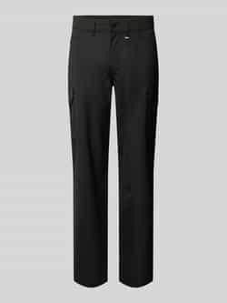 Karl Lagerfeld Regular Fit Cargohose mit Label-Applikation