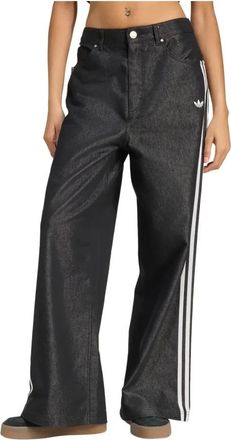 adidas Femme, Pantalons, Noir, Taille: W29 Adilenium Season 4 Teamgeist Baggy Shine Denim Pants