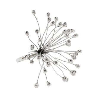 Hugo Kreit Blumenring - - Accessories - unisex - Grau - S