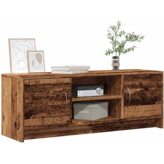 vidaXL Vidaxl - Meuble tv vieux bois 102x30x37,5 cm bois ding&eacute;nierie
