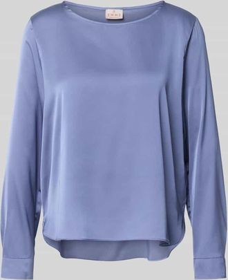 Emme Blusenshirt mit Rundhalsausschnitt Modell CURSORE