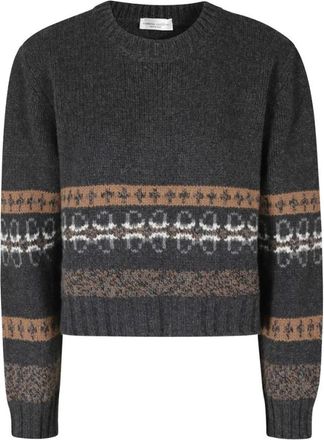 Roberto Collina Pull en maille Fair Isle - Femme - Pulls - Multicolore - Taille: 40 FR