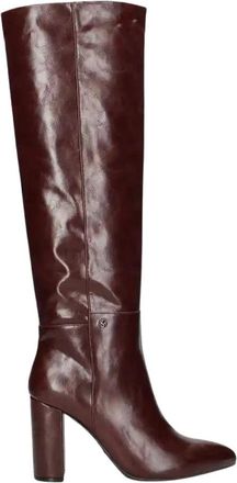 Mexx Botte haute Krystal Indy &agrave; talon - Femme - Chaussures - Violet - Taille: 41 EU