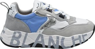 Voile Blanche Voile Blanche Low-Top Sneaker - White And Light Blue Accents Sneakers - Gr. 41 (EU) - in Bunt - für Damen