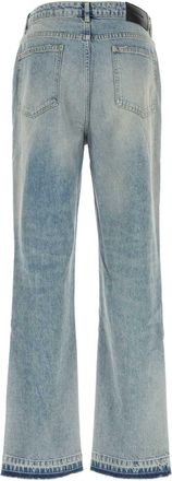 Represent Mens Denim Heaton Jeans Lightvintageblue Exterior: Cotton
