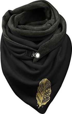 Generic &Eacute;charpe en polaire chaude avec double couture pour femme - Automne et hiver, G, Taille unique