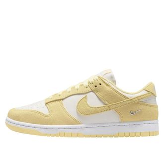 Nike Dunk Low Suede - Femme - Sport - Jaune - Taille: 35 1/2 EU
