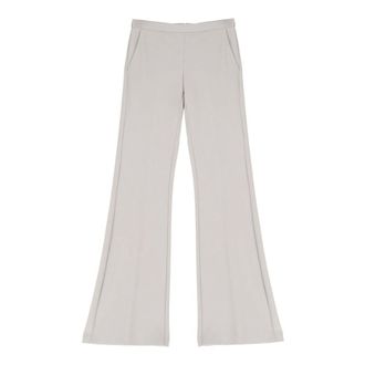 Imperial Femme, Pantalons, Blanc, Taille: 36 FR Pantalone a Zampa