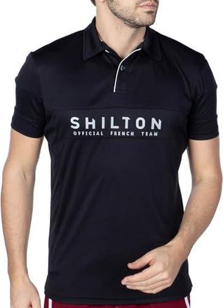 Shilton Polo Sport Bicolore Homme 5XL / Noir