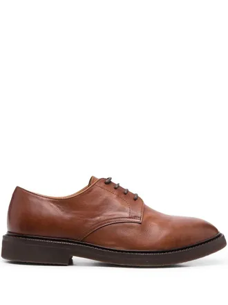 Brunello Cucinelli Klassische Derby-Schuhe - Braun