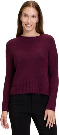 Cartoon Strickpullover Damen Strickpullover mit Rundhalsausschnitt (1-tlg) Struktur