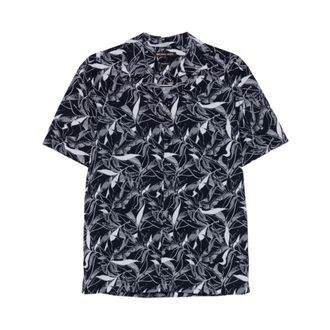 Michael Kors Homme, Chemises, Multicolore, Taille: XL Chemise en m&eacute;lange de coton &agrave; imprim&eacute; floral