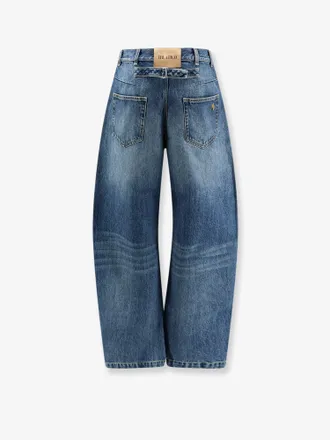 The Attico Womens Jeans Blue Denim Cotton