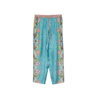 Pierre-Louis Mascia Femme, Pantalons, Bleu, Taille: 40 FR Aloe Pantalons
