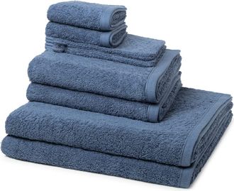 ROSS 8 teiliges Frottier-Set - Vita (2 X Wasch- 2 X G&auml;ste- 2 X Dusch- 2 X Handtuch im Set) - 520 g/m2 - Baumwolle - Walkfrottee - saugstark - weich und fla