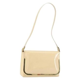 Gucci Sac bandouli&egrave;re en m&eacute;tal Pre-owned - Femme - Pre-owned - Beige - Taille: ONE Size