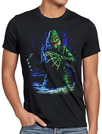 style3 La Créature du Marais T-Shirt Homme Monstre du Film dhorreur, Taille:XXL