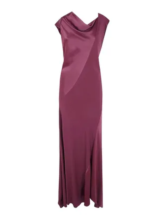 Alberta Ferretti Maxi Robe - Rouge