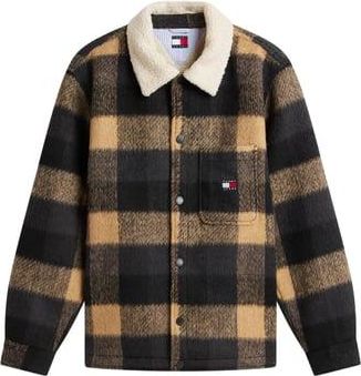 Tommy Hilfiger Surchemise oversize en flanelle bros&eacute;e
