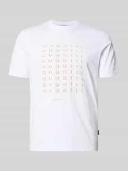 Bugatti Regular Fit T-Shirt mit Logo-Print